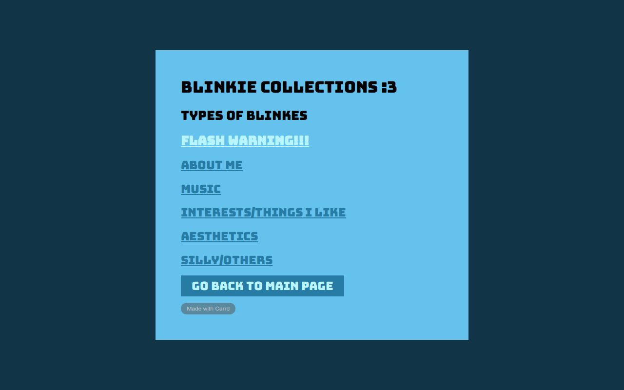Blinkie collection :3